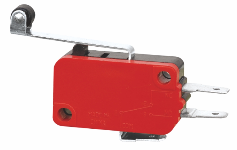 Long roller lever type micro switch RV-166-1C25 - Buy RV-166-1C25 Product on ZHEJIANG GNBER ...